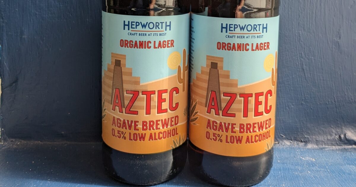Alcohol Change UK | Aztec Organic Lager | Alcohol-free drink review