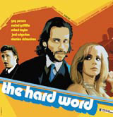 Promotional poster for The Hard Word - Design Week