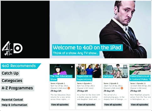 Nice Agency works on Channel 4 iPad design - Design Week