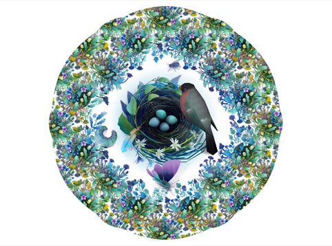 Augmented reality porcelain plate - Design Week