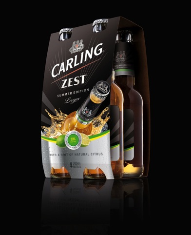 Echo brands Carling’s summer beer - Design Week