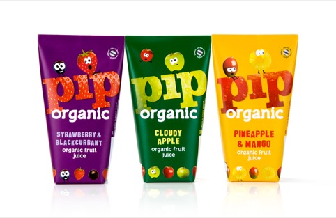 Identica’s ‘good, fruity fun’ packaging for PIP Kids - Design Week