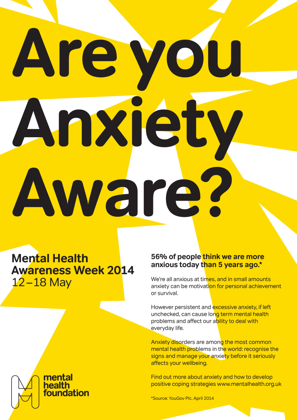 Praline creates fragmented pattern designs for Anxiety Awareness Week ...