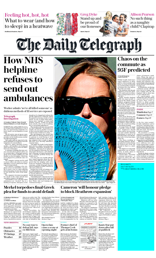 Q&A: What The Telegraph’s creative director has to say about the paper ...