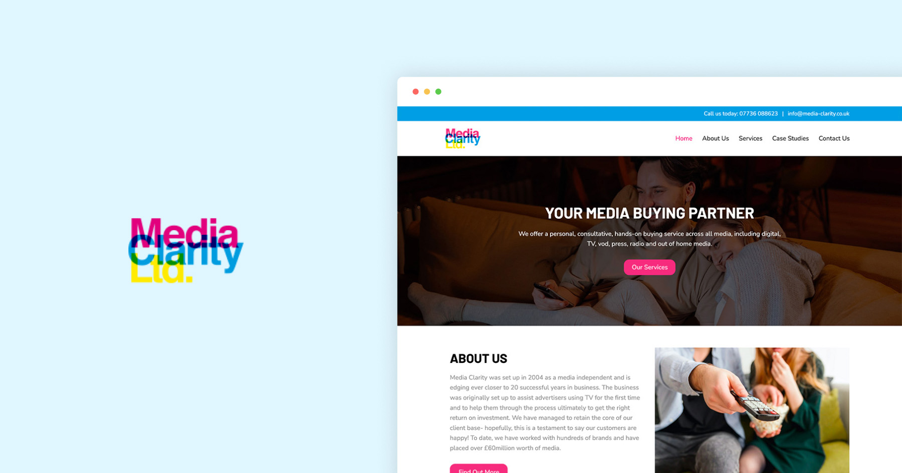 Media Clarity | Client Work | Pagio Digital