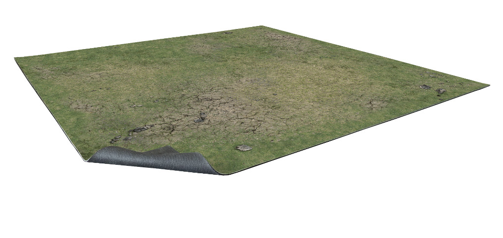 Grassy Fields Gaming Mat 3x3 - The Outpost