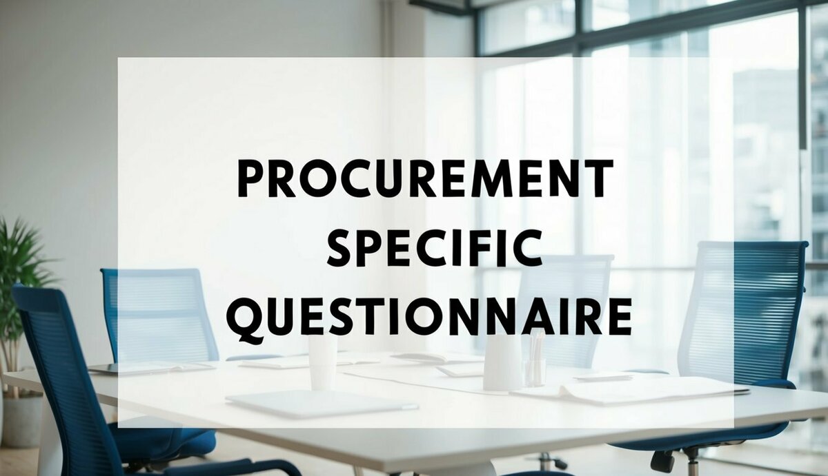 Comprehensive Guide to the Procurement Specific Questionnaire (PSQ)