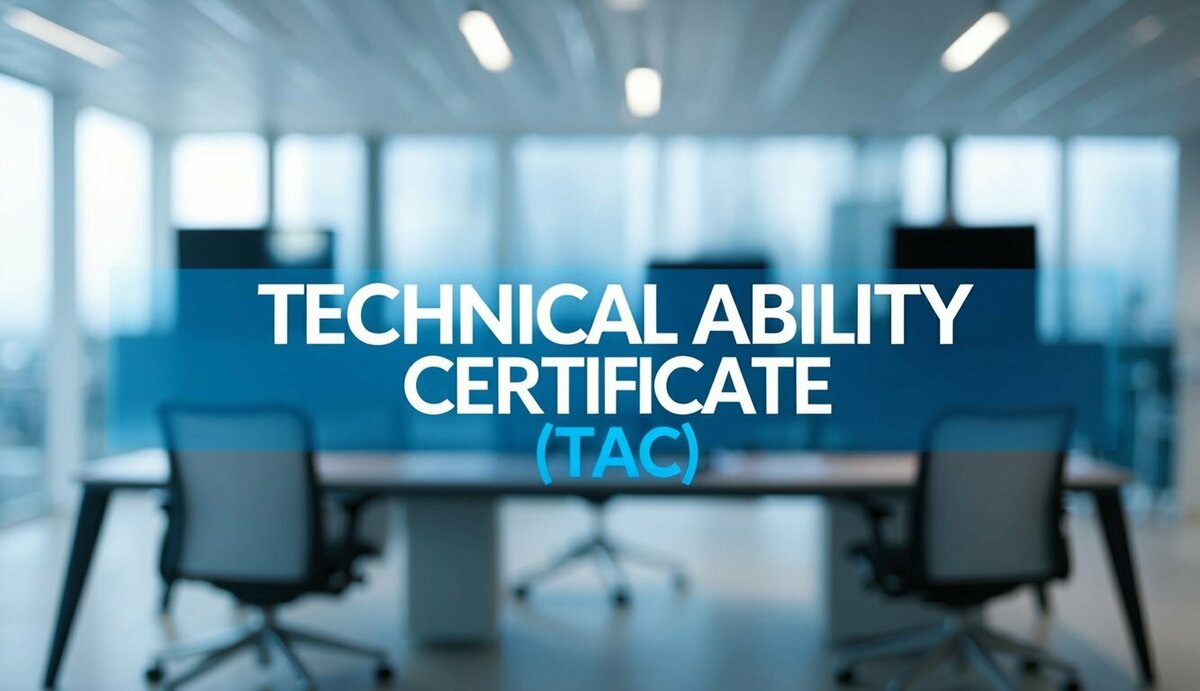 CCS: Technical Ability Certificate (TAC) – What It Is, Changes from ...