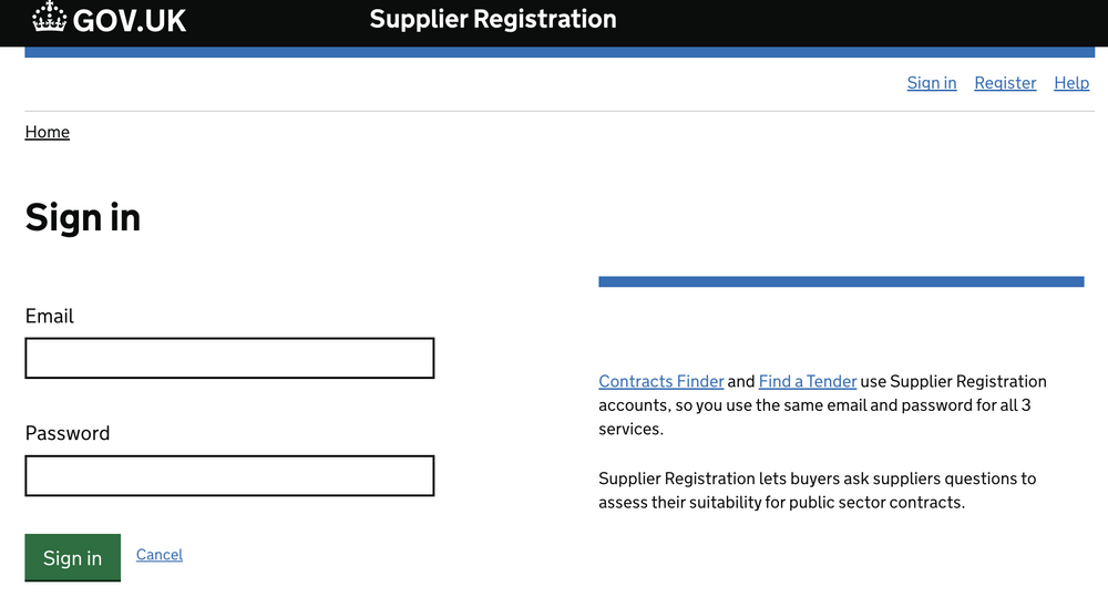 How to Register and Find a Tender for Public Sector Contracts