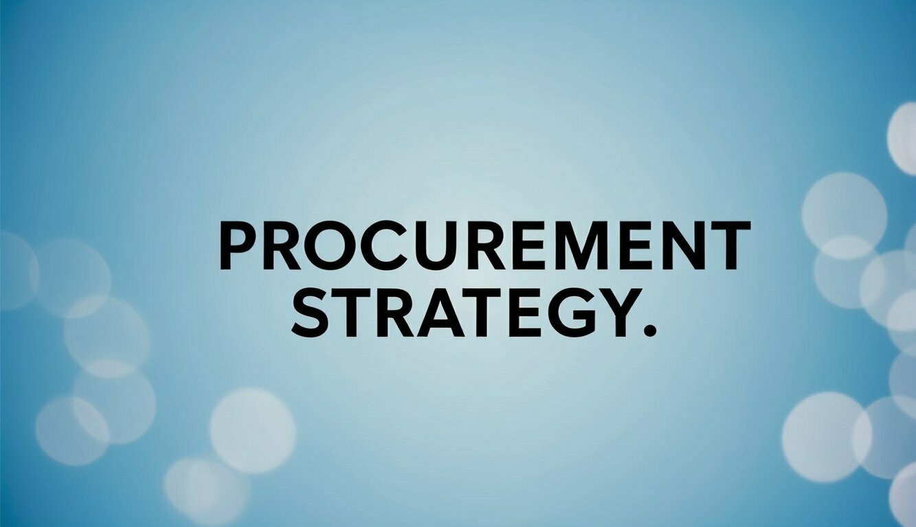Procurement Strategy: Optimising Supply Chain Efficiency in 2025 ...