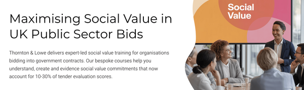 Social Value Training – Supplier & Procurement Courses | Thornton & Lowe