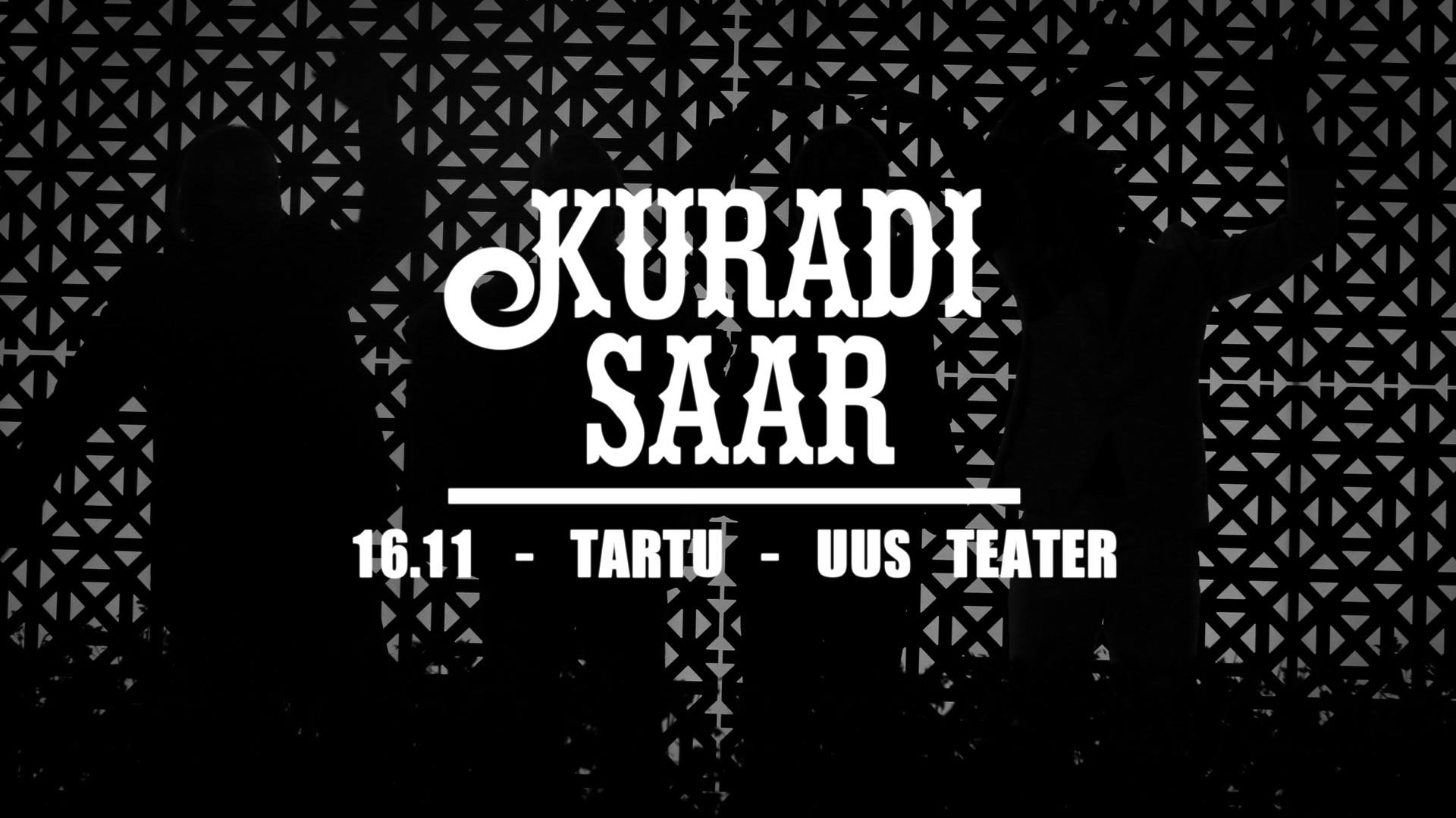 Ansambli "Kuradi Saar" plaadiesitluskontsert Tartus | Ticketer