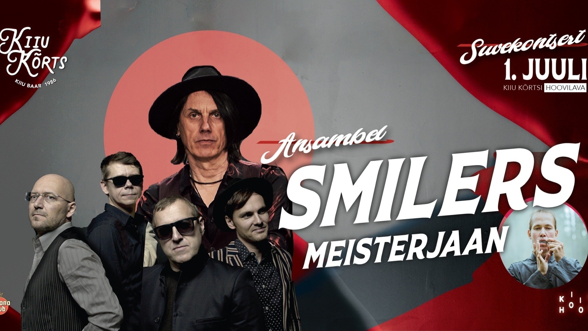 Suvekontsert: SMILERS ja Meisterjaan | Ticketer