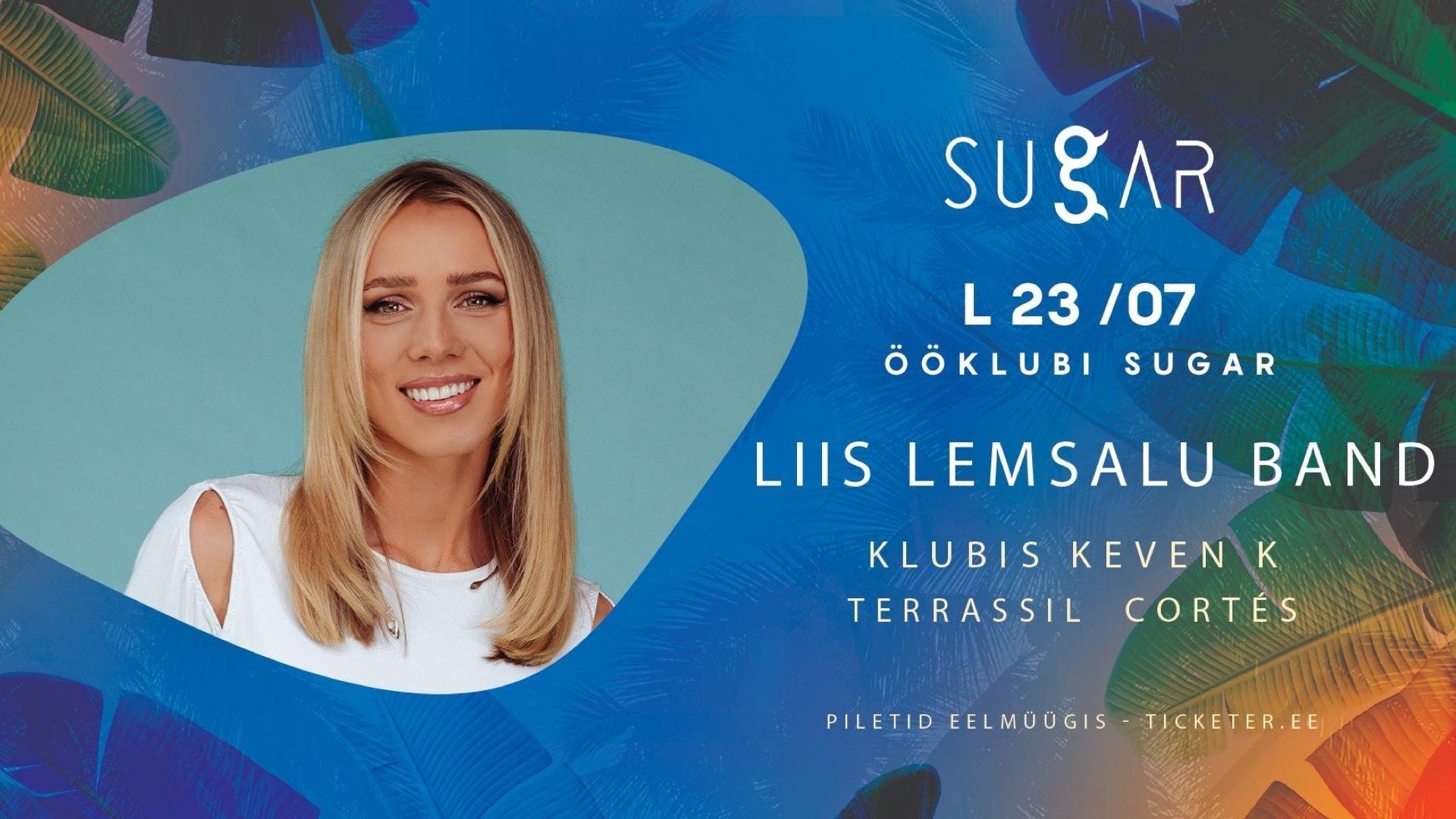 Sugar Live: Liis Lemsalu Band | Ticketer