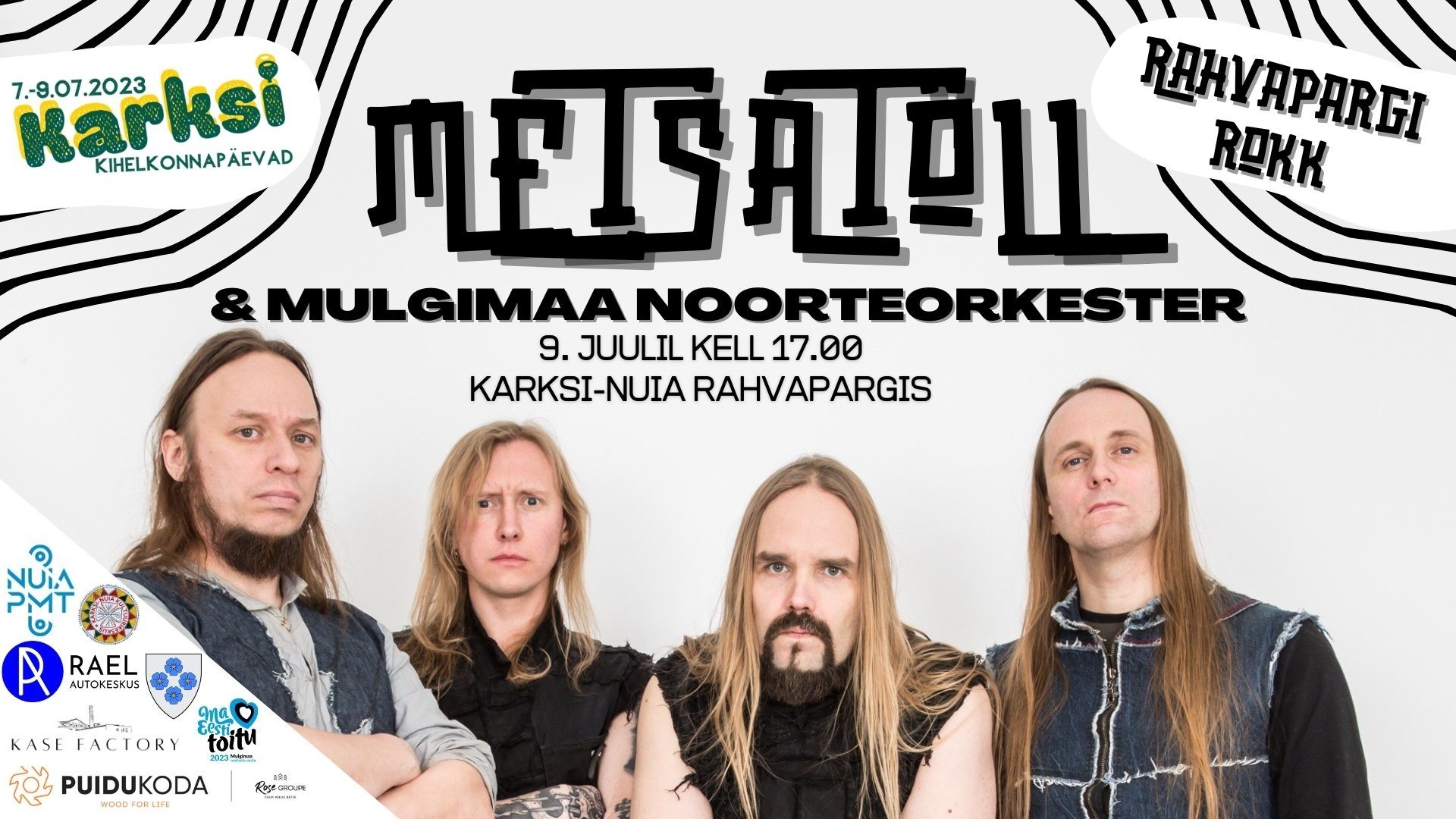 Karksi kihelkonnapäevad 2023: METSATÖLL ja Mulgimaa noorteorkester ...