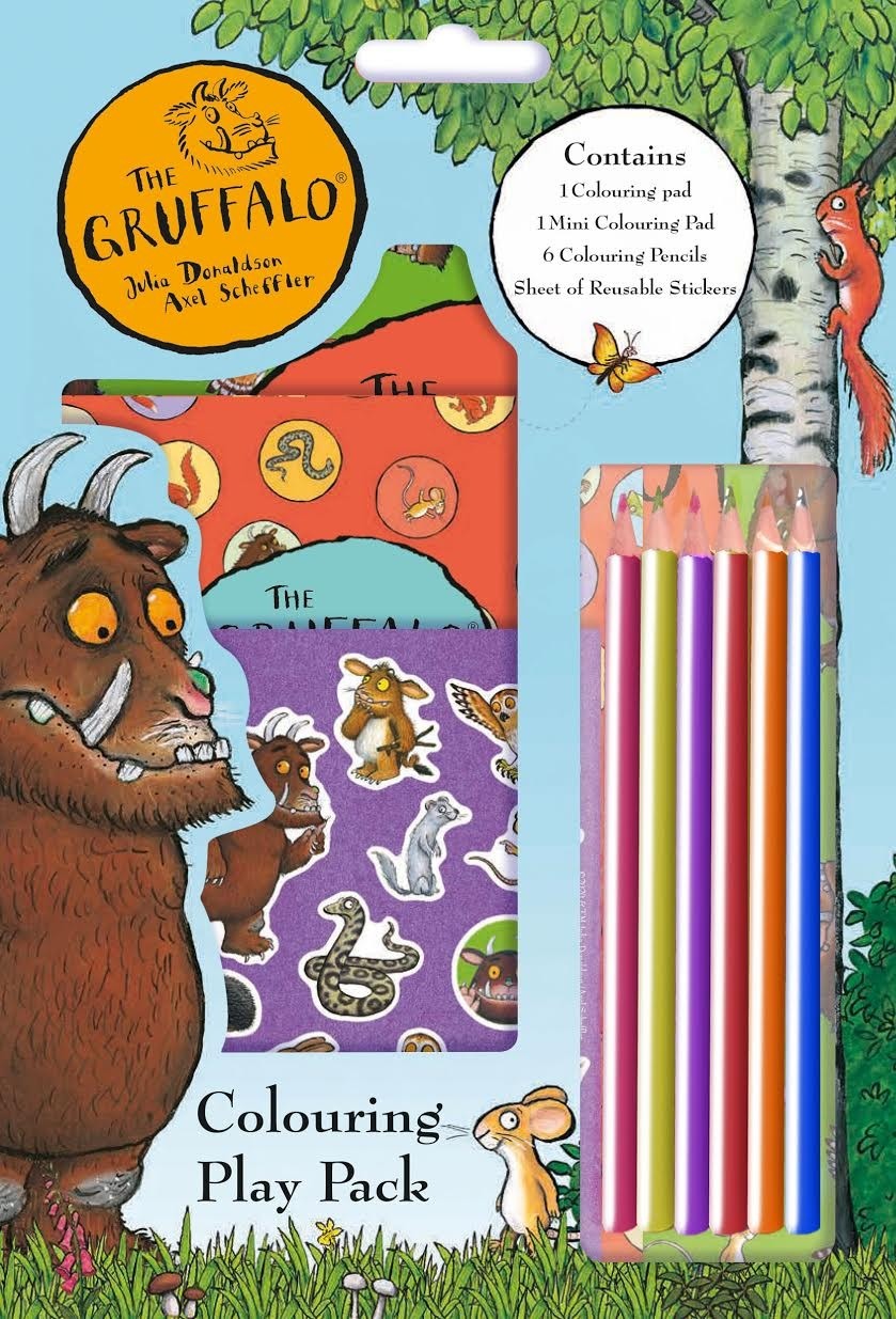 The Gruffalo Colouring Play Pack | Angel Wholesale