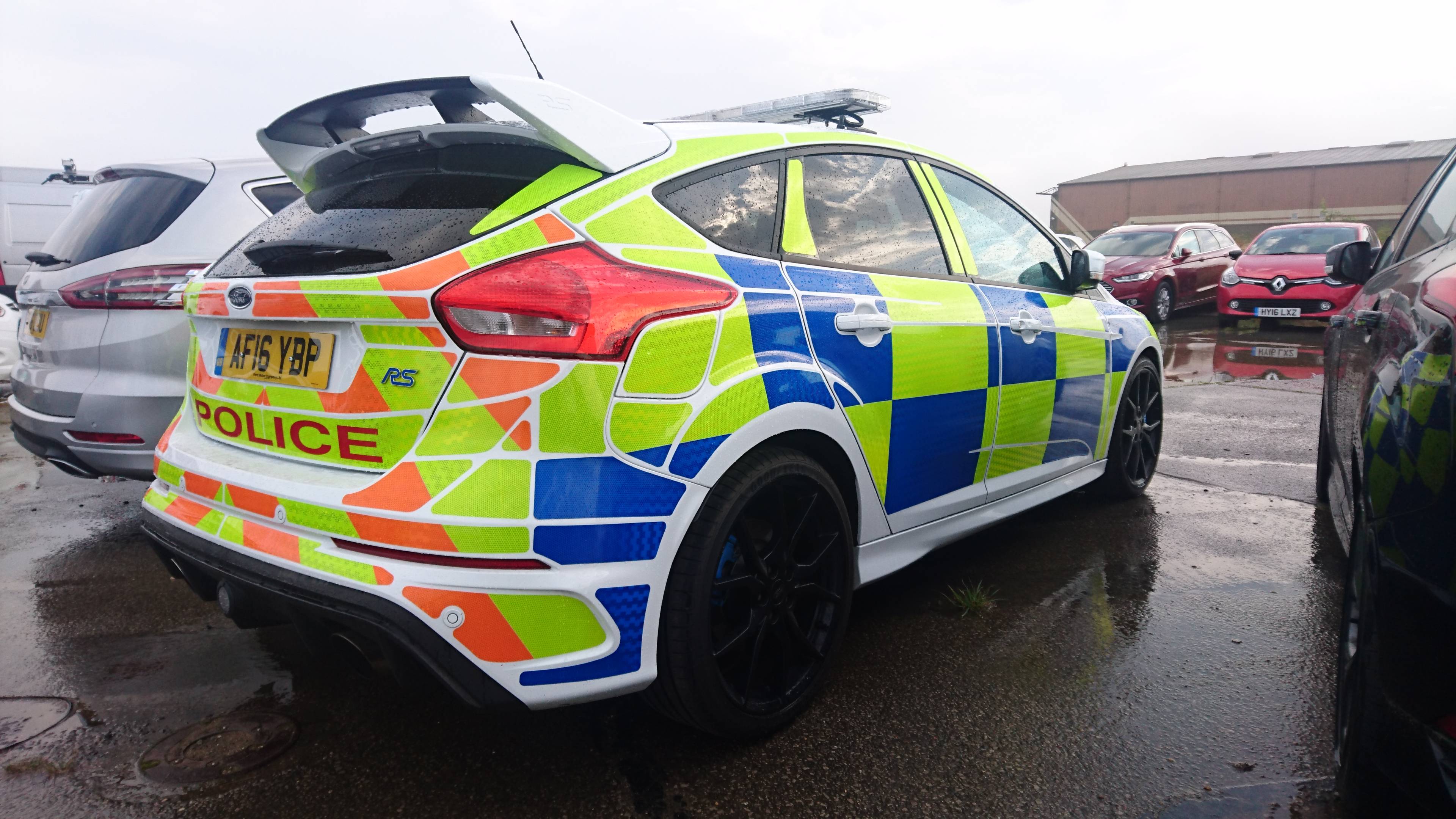 Golf R MK7 Police car - Spotted - VWROC - VW R Owners Club