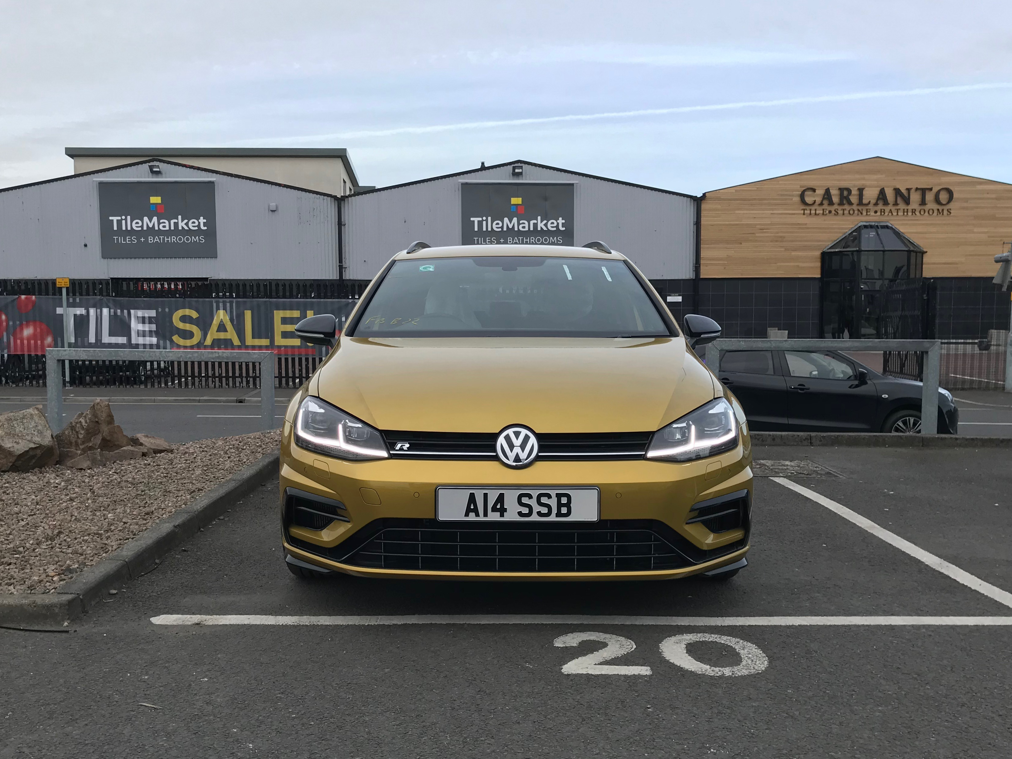 Golf R Estate MK7.5 - Turmeric Yellow - 7R Member's Rides - VWROC - VW ...