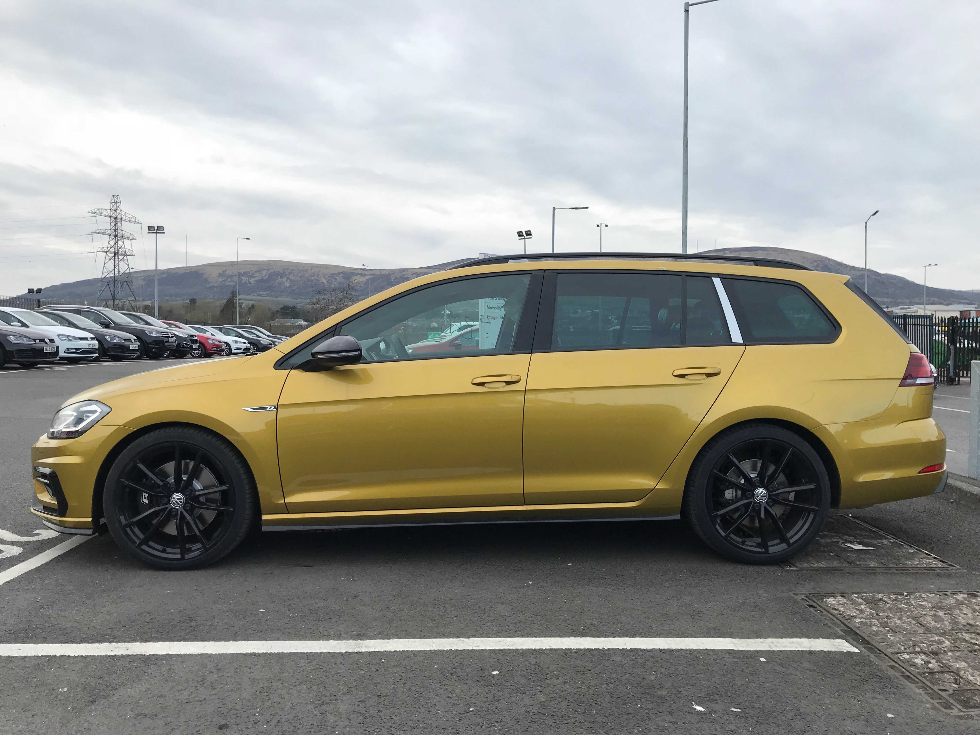 Golf R Estate MK7.5 - Turmeric Yellow - 7R Member's Rides - VWROC - VW ...