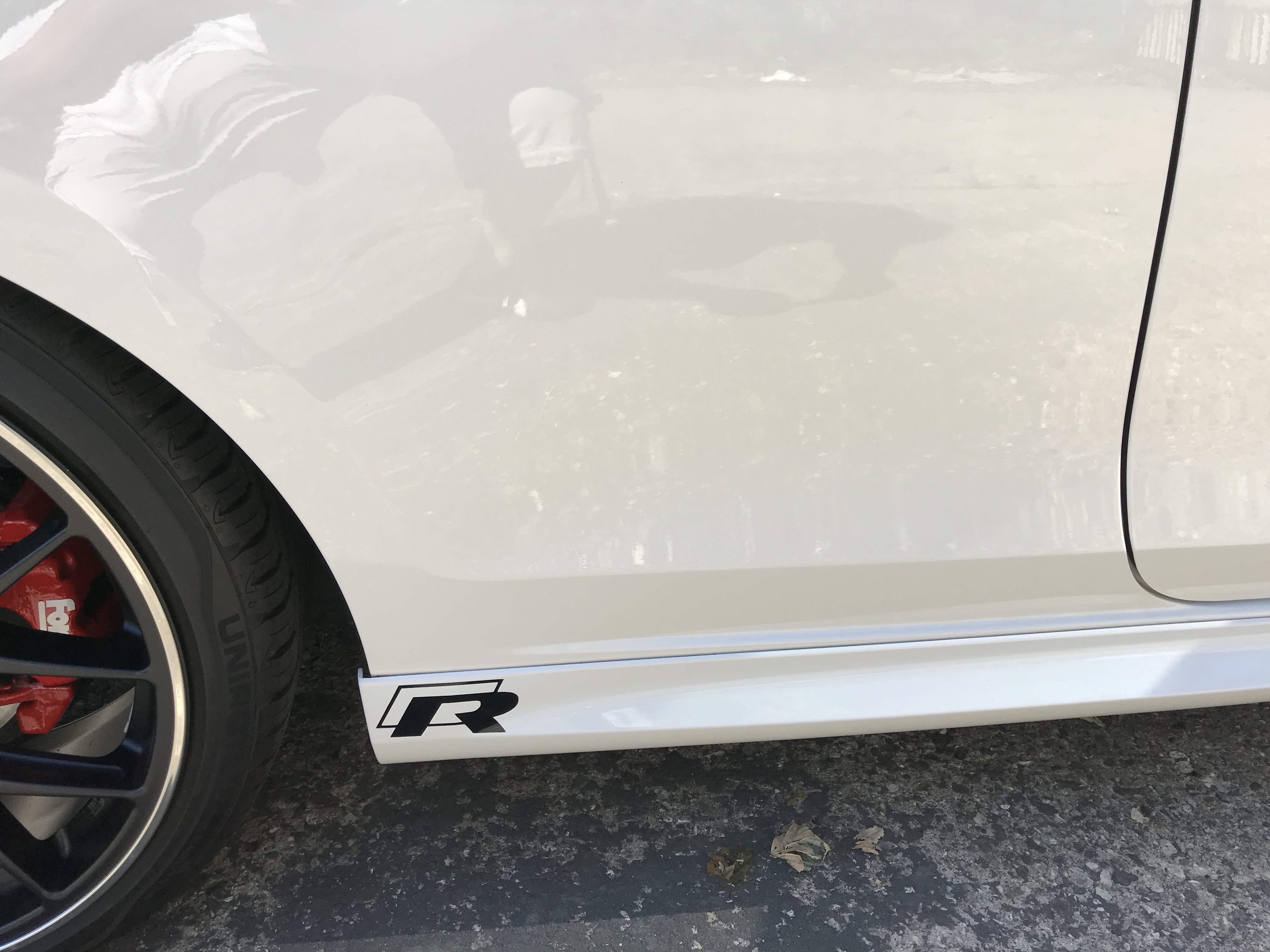 R decal - Modifying your Golf R MK6 - VWROC - VW R Owners Club