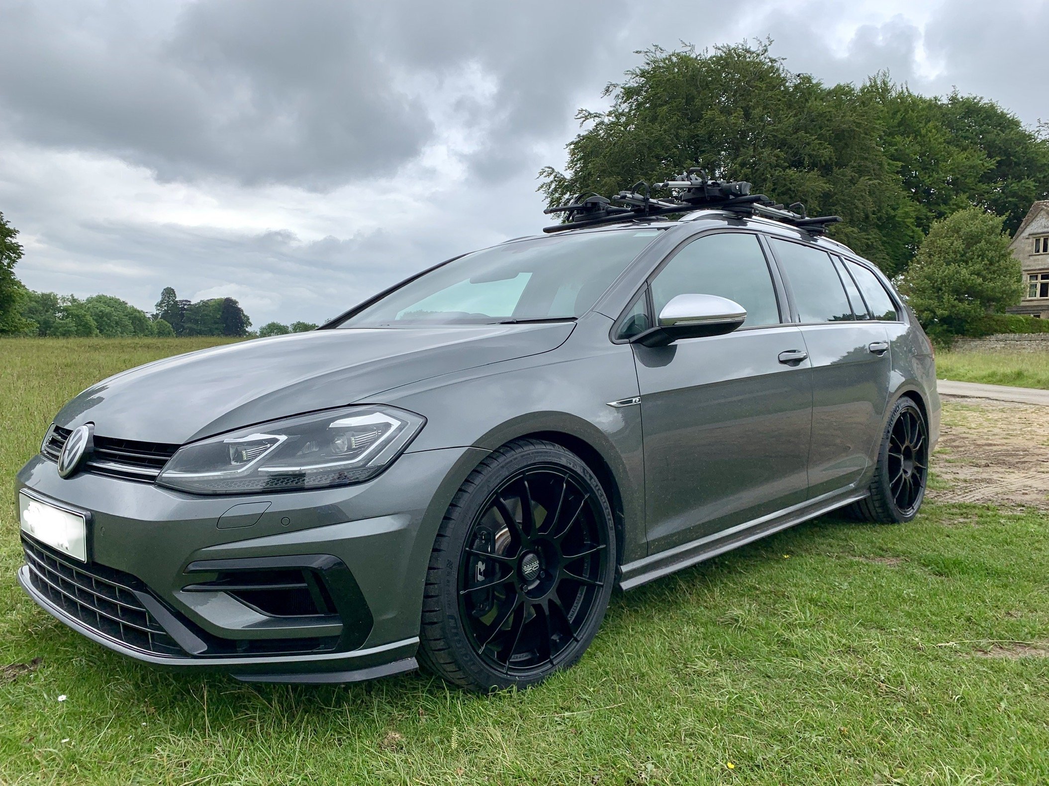 After market black multi spoke alloys 19” - Modifying your Golf R MK7 ...