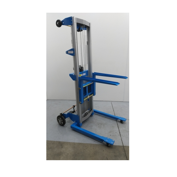 STACKER ALUMÍNIO COM ELEVAÇÃO 5.000 MM - CHAVE VERTICAL