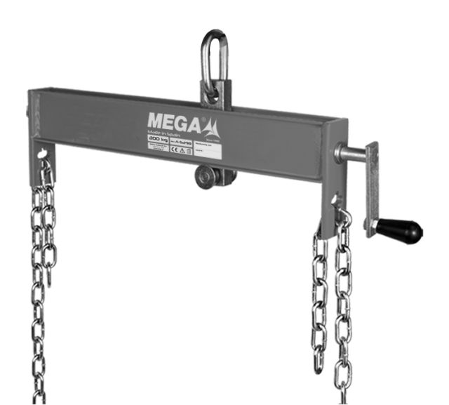 BALANCÉ DE CARGAS 500 KG MEGA - CHAVE VERTICAL
