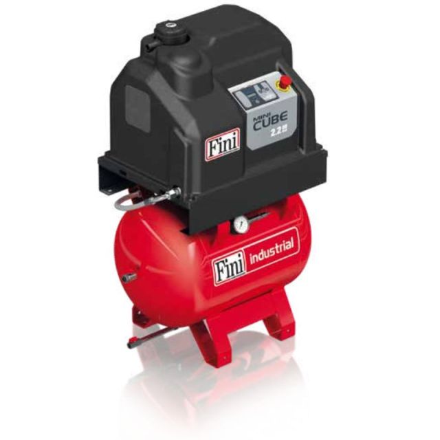 COMPRESSORES DE PARAFUSO MINI CUBE 10-90 M FINI - CHAVE VERTICAL