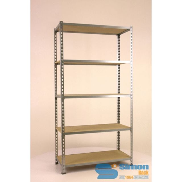 ESTANTE MADERCLICK PLUS 5/400 GALVA/MADERA SIMON RACK