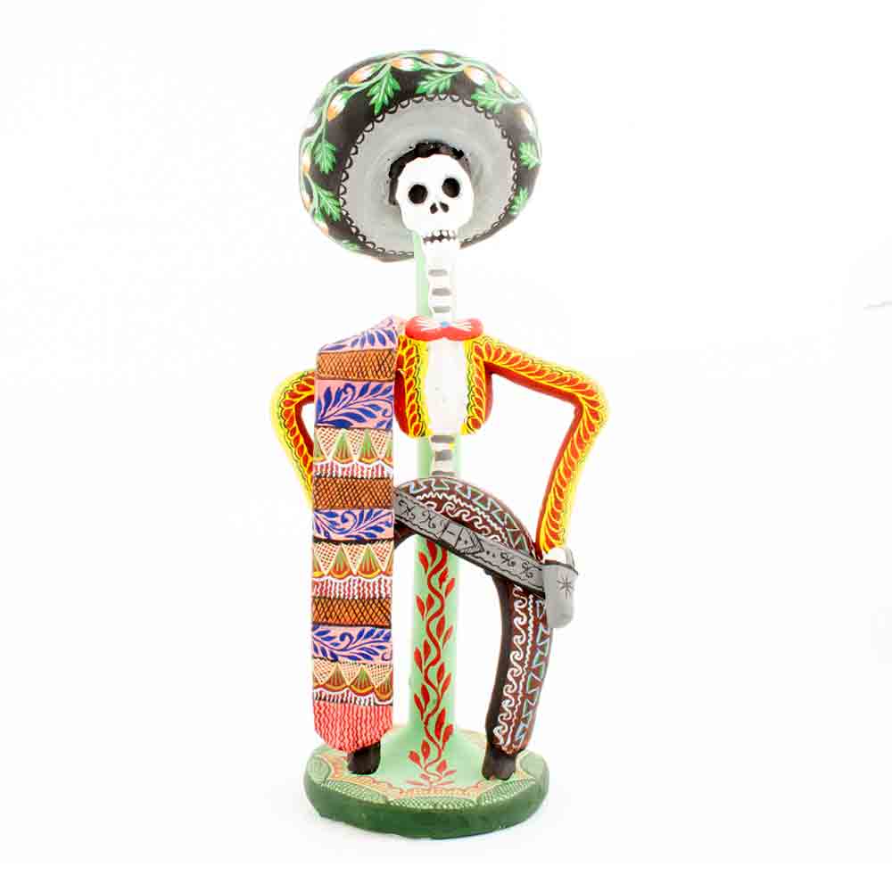 castillo-skeleton-in-a-sombrero - Milagros