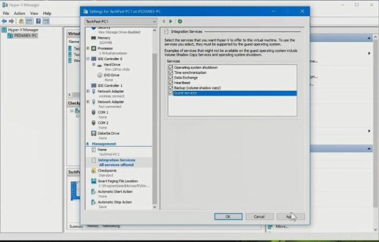 How to Mount USB Flash Drive to Hyper V Virtual Machine - TechPed