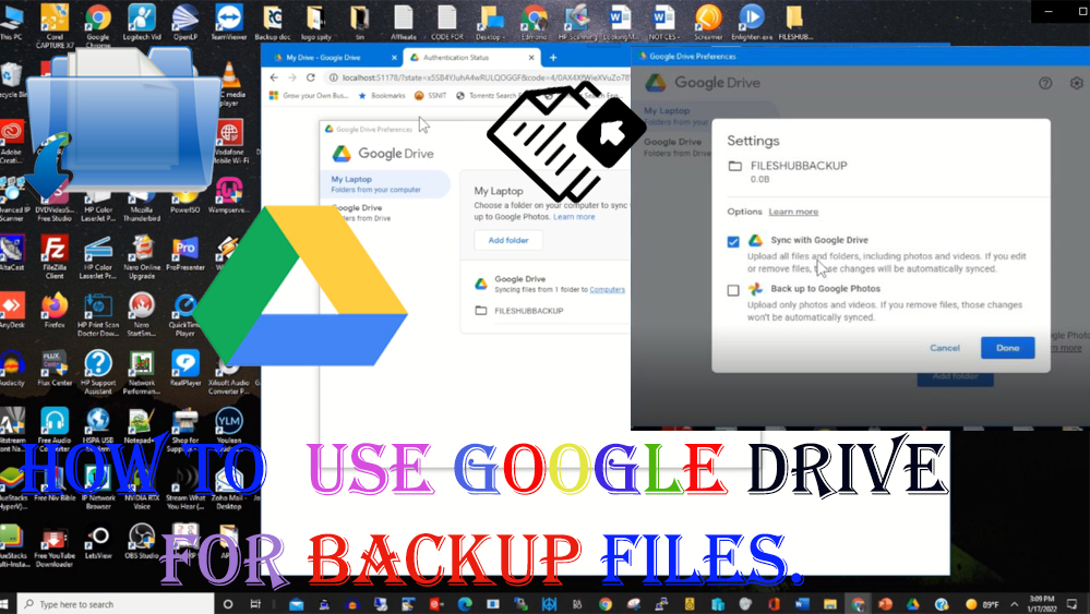 How To Use Google Drive For Backup Files TechPed