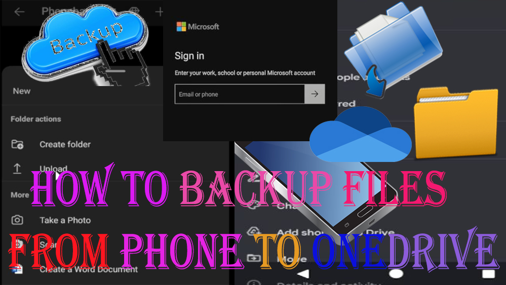 How To Backup Files From Phone To OneDrive TechPed