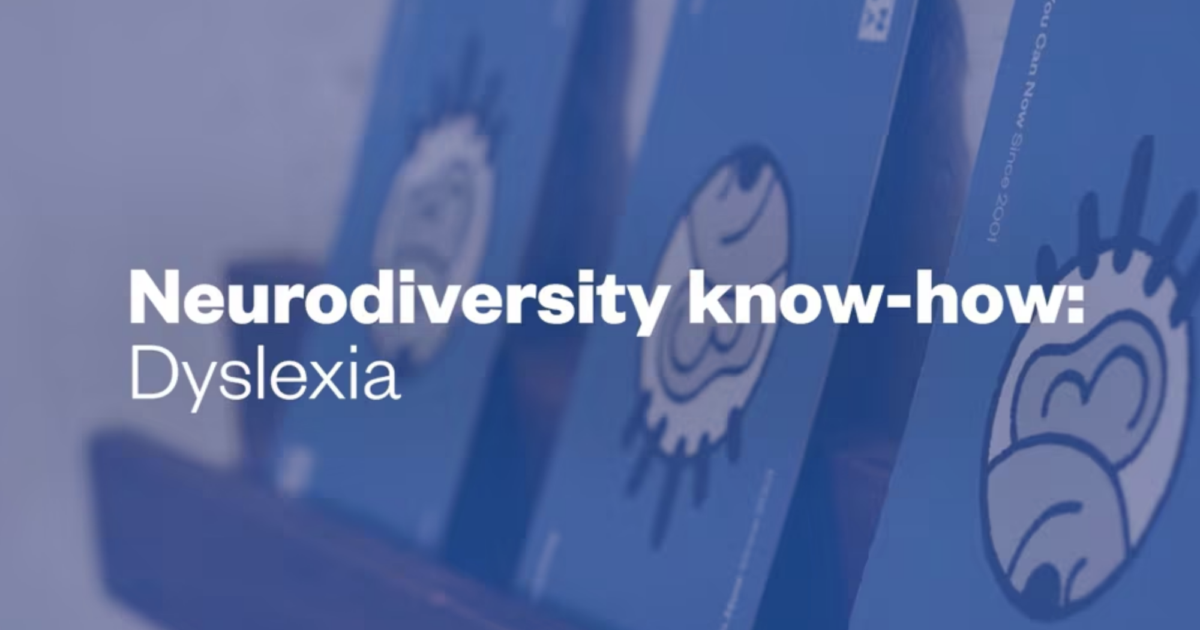 Neurodiversity know-how. Dyslexia with Dr. Anne Cockayne | YCN