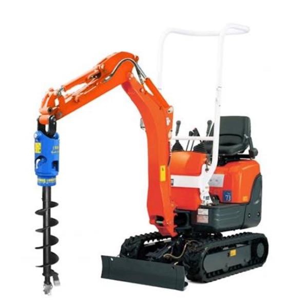 Auger Drill Kit for 3T Mini Digger Hire | Digger Attachments | YardLink
